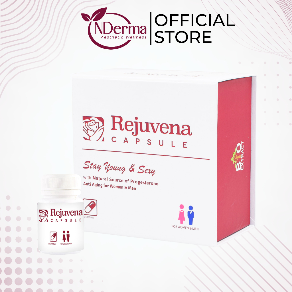 Jual Rejuvena Capsule NDerma Suplemen dewasa tingkatkan vitalitas, dan ...