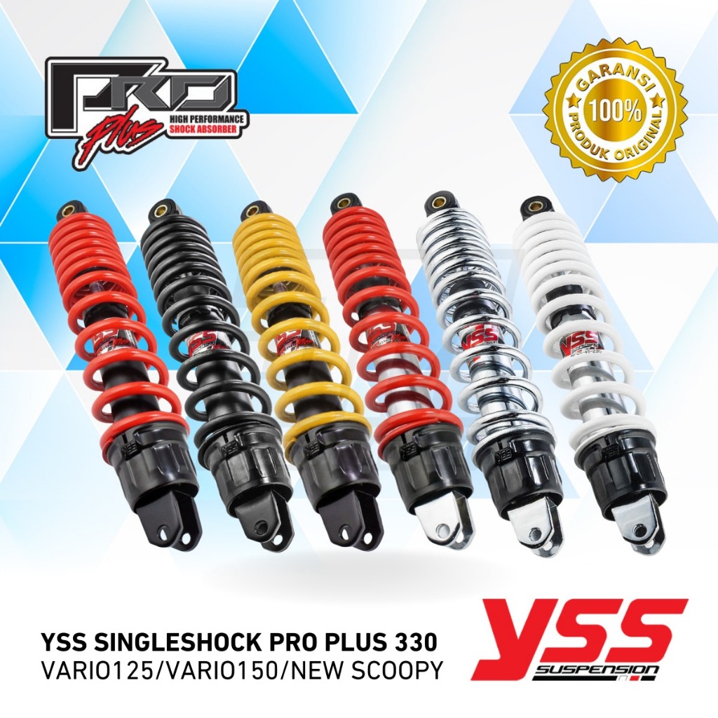 Jual Shock YSS All New Pro Plus 330 for Vario125 / 150 , New Scoopy ...