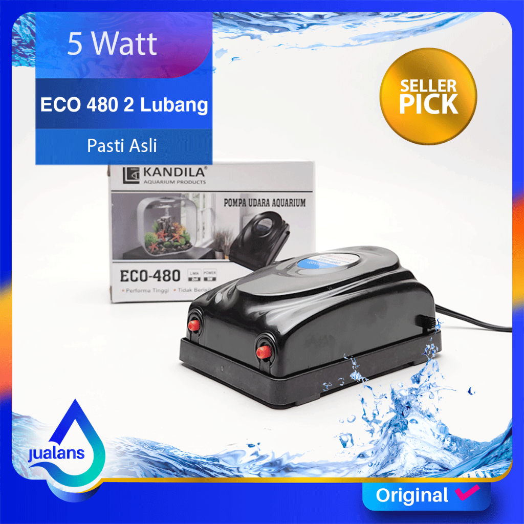 Jual Aerator 2 Lubang Aquarium KANDILA ECO 480 KD 410 | Shopee Indonesia