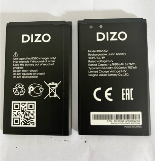 Jual Battery Evercoss Dizo Star 300/500 DH2001/DH2002 Original | Shopee ...
