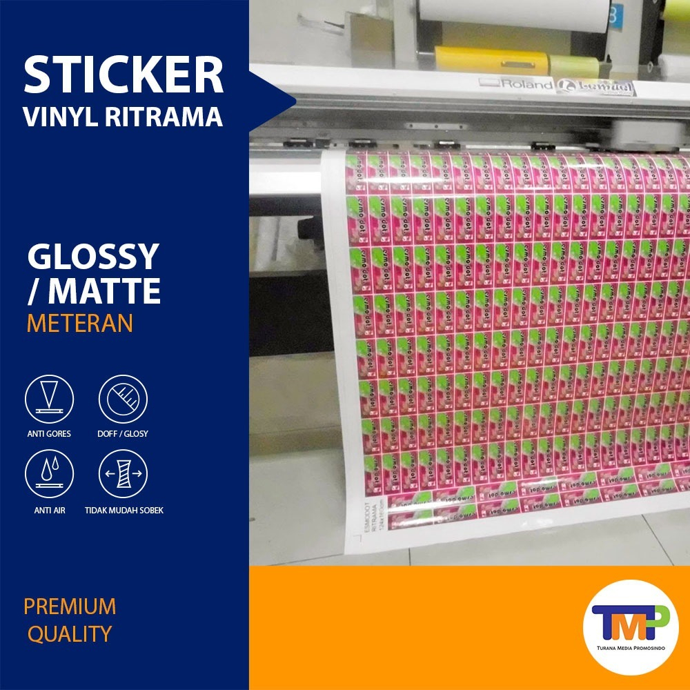 Jual Cetak Sticker Vinyl Ritrama Meteran Laminasi Waterproof - Ritrama ...