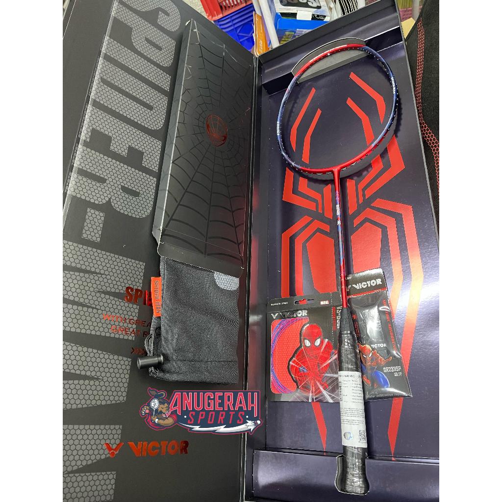 Jual LIMITED!!! VICTOR SPIDER-MAN Badminton Racket / Raket Badminton ...