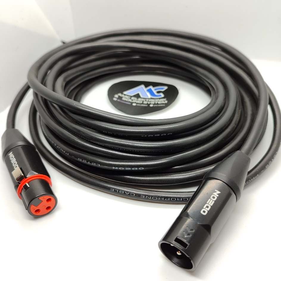 Jual PAKET KABEL MIC CANON MALE TO CANON FEMALE ODEON HARGA MURAH KABEL ...