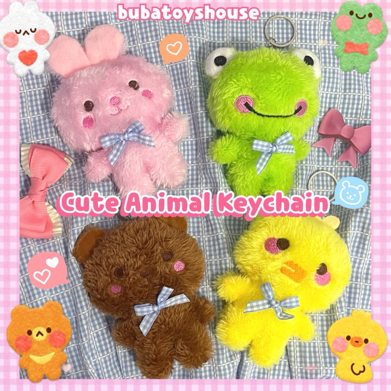Jual Gantungan Kunci Boneka Ganci Beruang Kodok Katak Bebek Beruang ...