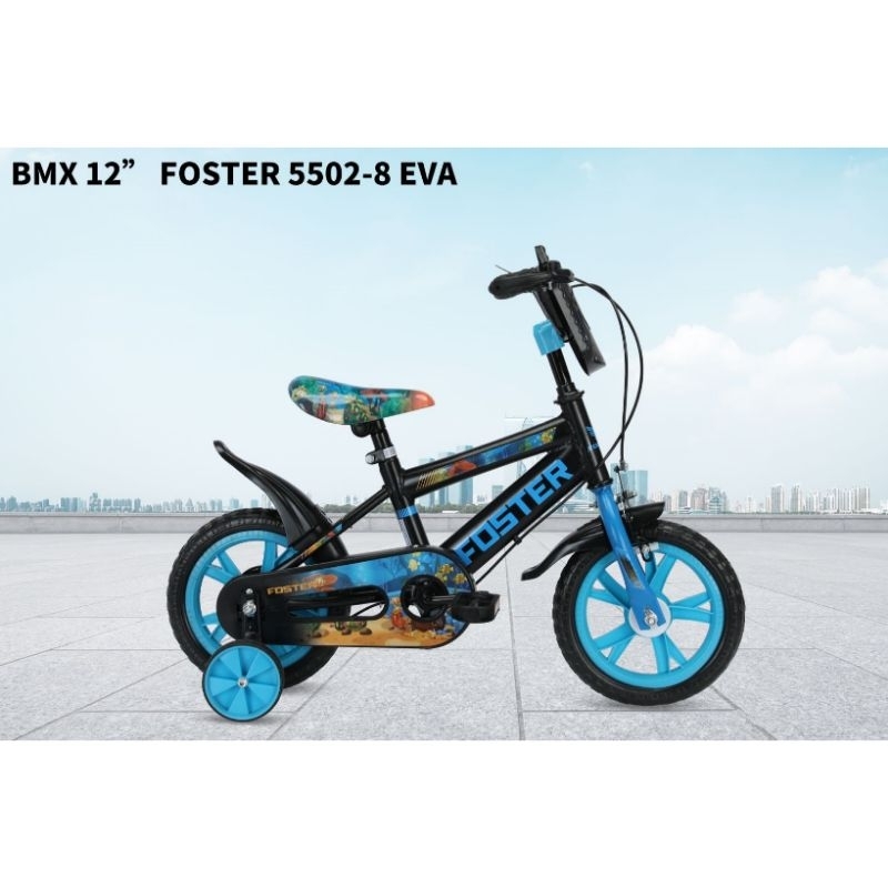 Jual Sepeda anak bmx 12 inch FOSTER 5502-8 EVA | Shopee Indonesia