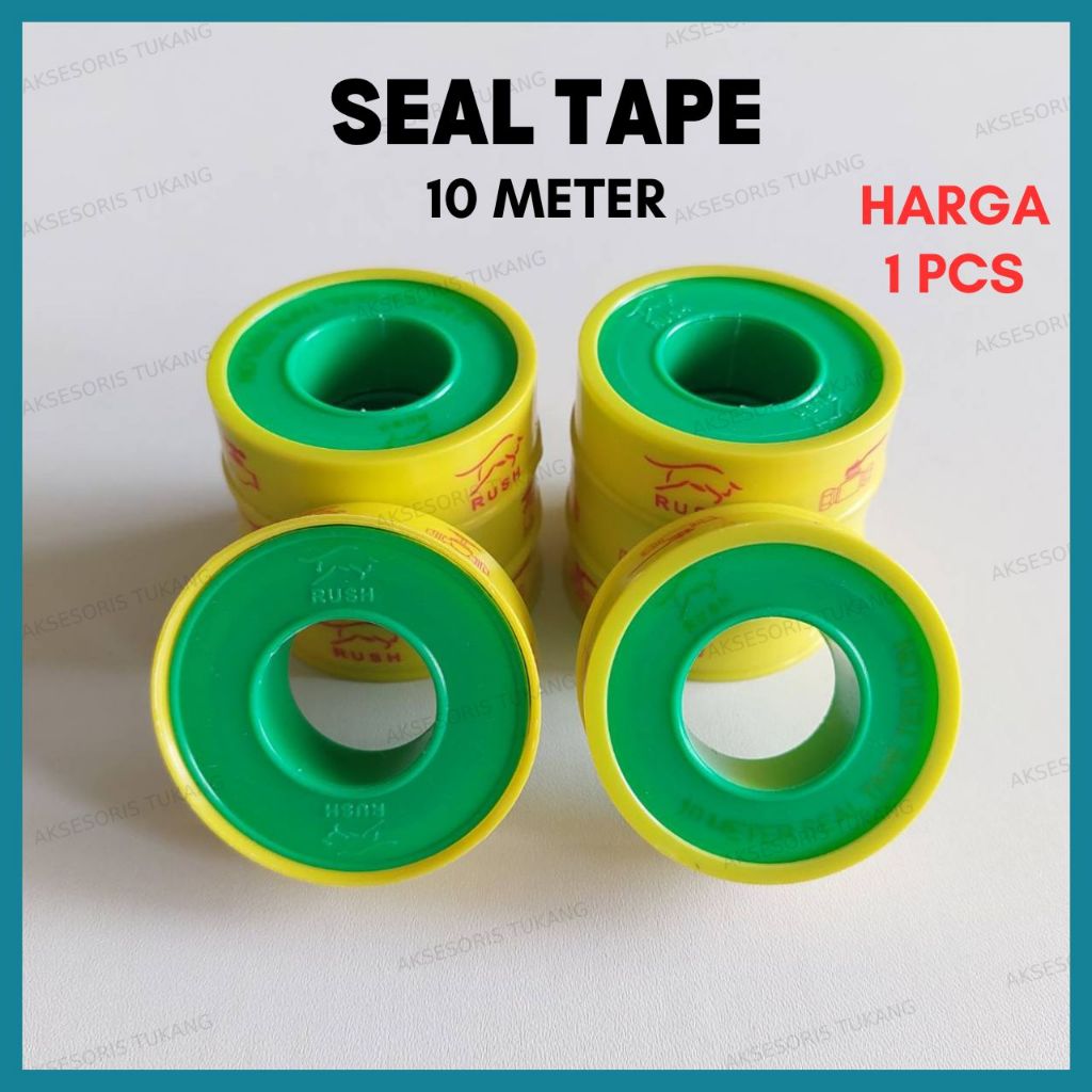 Jual Seal Tape Kran Air 10 Meter Isolasi Sealtape Keran Isolatip 10m ...