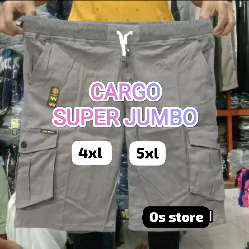 Jual CELANA PENDEK PRIA CARGO SUPER JUMBO CELANA PENDEK CARGO PRIA JUMBO BIGSIZE BESAR XXXXL ...