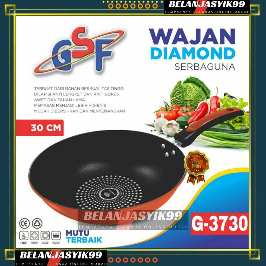 Jual WAJAN DIAMOND GSF G-3730 / WAJAN DIAMOND 30CM GSF G 3730 / WAJAN ...