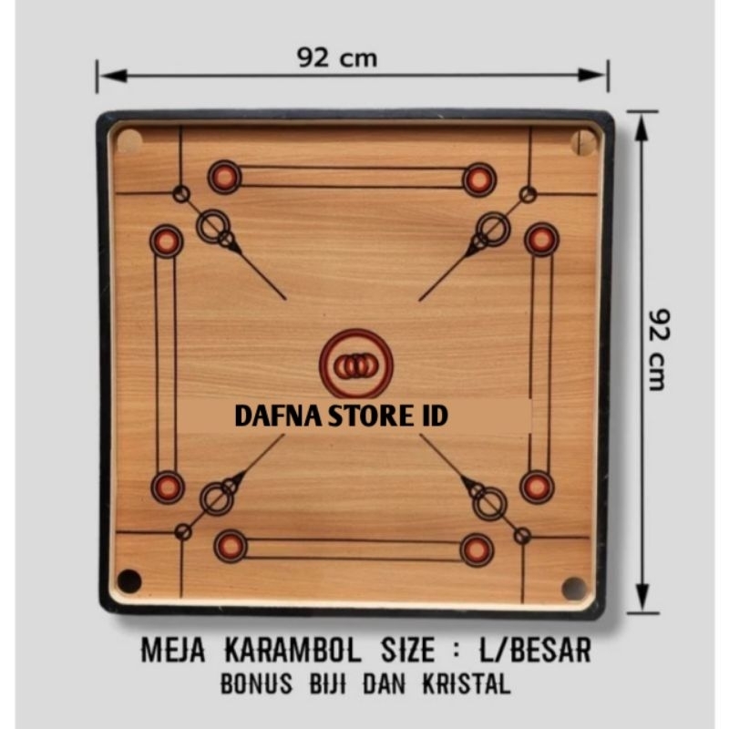 Jual MEJA KARAMBOL UKURAN L BESAR FREE BIJI KARAMBOL DAN KRISTAL | Shopee Indonesia