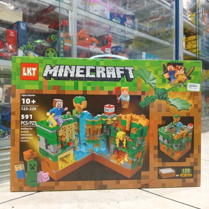 Jual MAINAN ANAK LEGO MINICRAFT My World Edukasi Block/ MAINAN ANAK ...