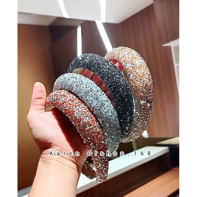 Jual Bando Bandana Busa Blink Blink Korean Style Bando Pesta Dewasa ...