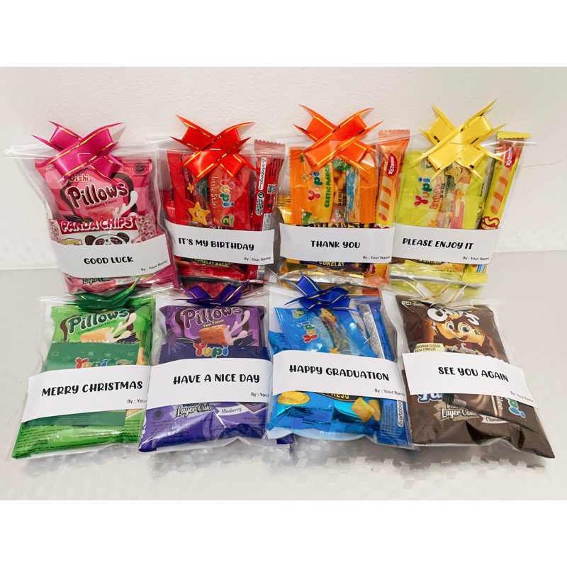 Jual Freebie / Mini Gift Snack / Mini Hampers / Bingkisan | Shopee ...