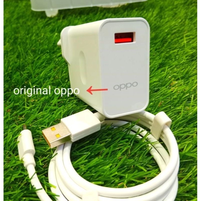 Jual CHARGER CAS OPPO SUPER VOOC COPOTAN OPPO 65W SUPORT USB MICRO ...