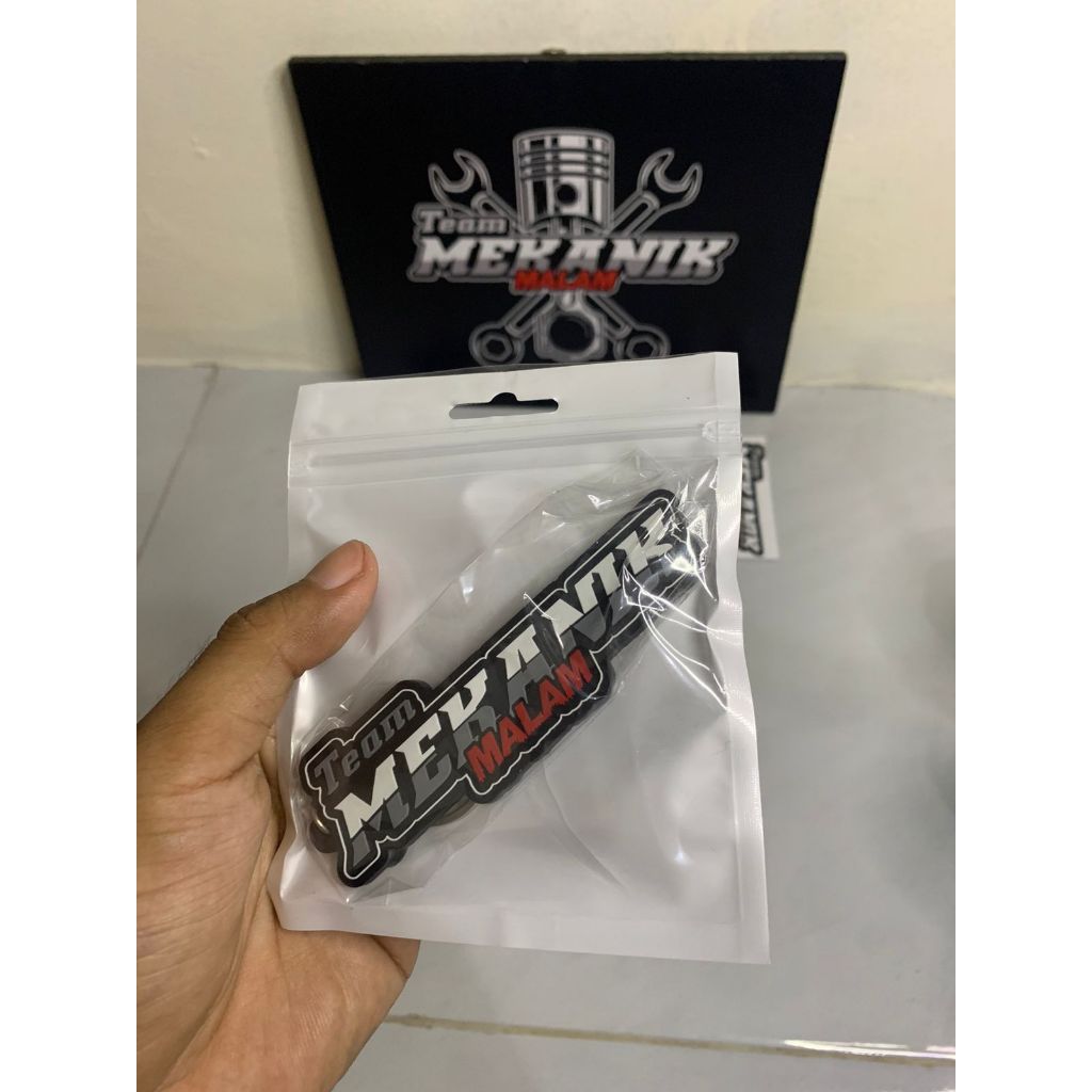 Jual STICKER & GANTUNGAN KUNCI NEW MEKANIK MALAM | Shopee Indonesia