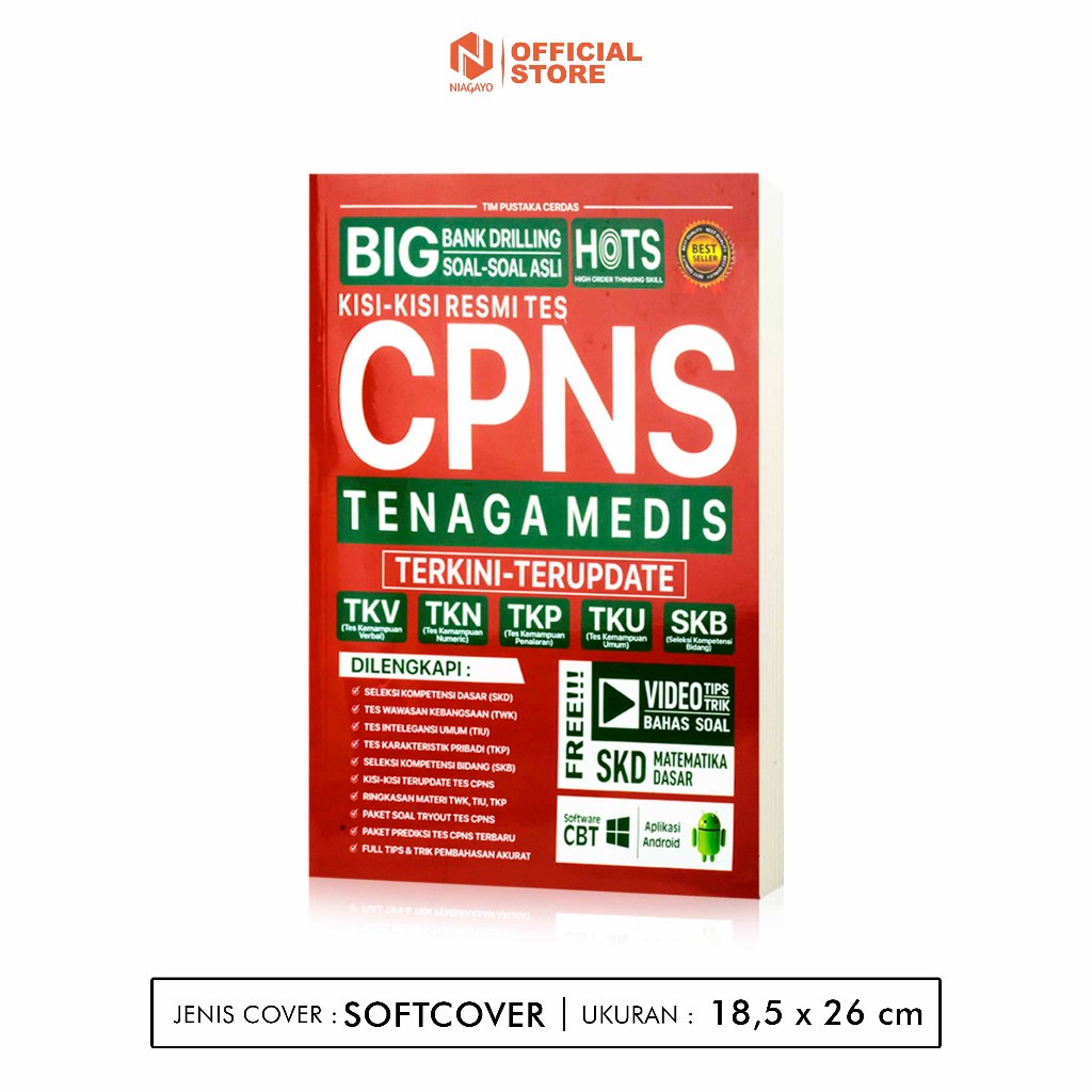 Jual Buku Tes Cpns 2024 Tes Tenaga Medis Tenaga Pendidik Umum Psikotes