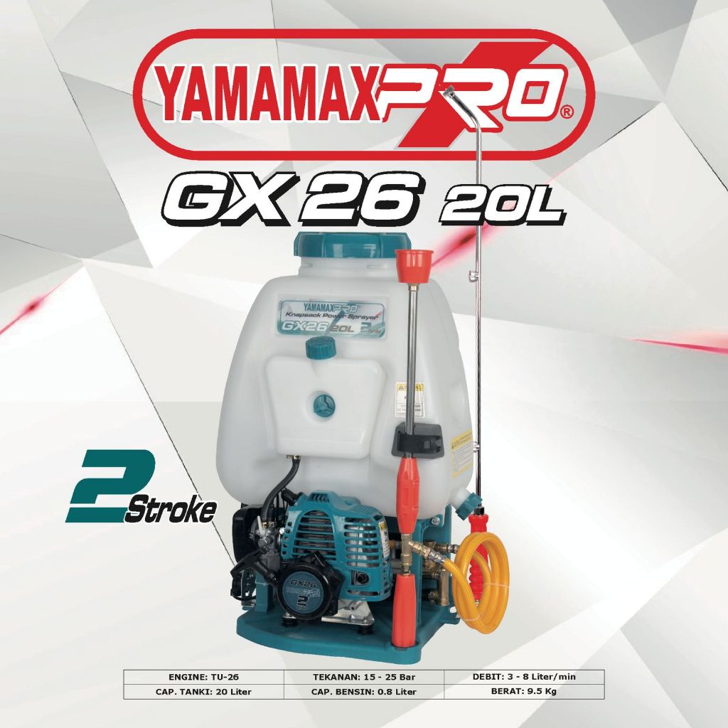 Jual Mesin Semprot Hama Knapsack Power Sprayer 2 Tak YAMAMAX PRO | Shopee Indonesia