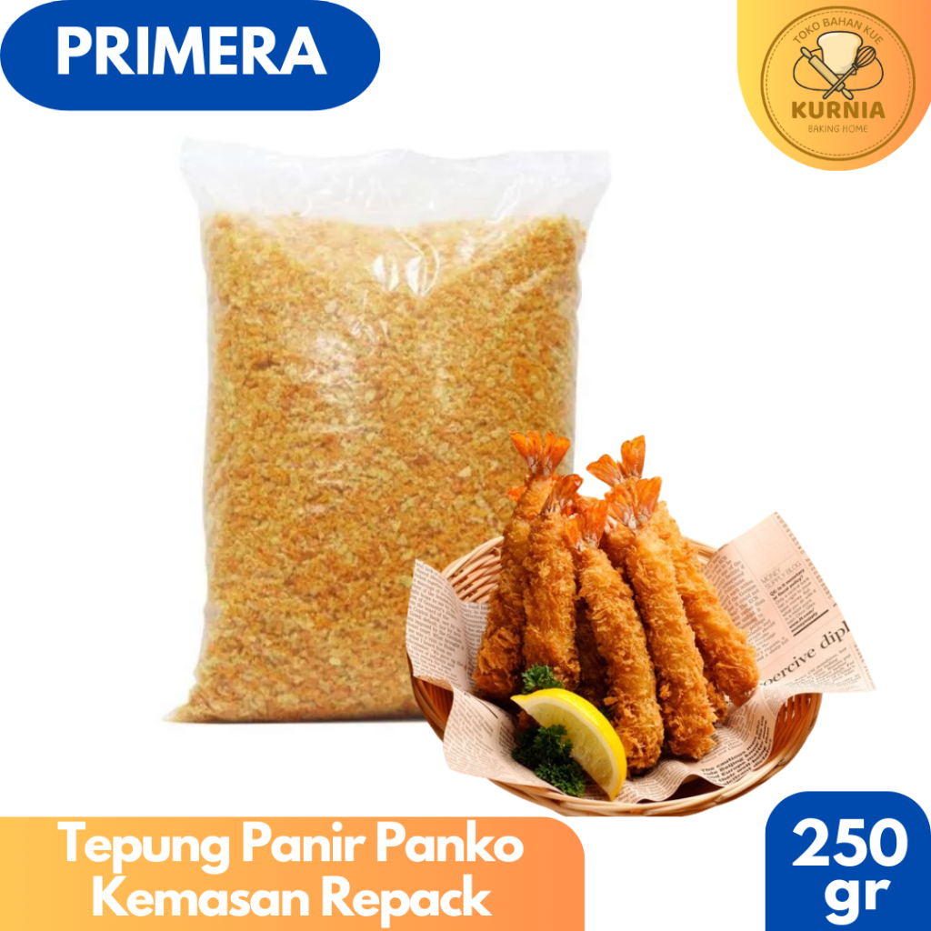 Jual TEPUNG PANIR PANKO PRIMERA REPACK 250 GRAM | Shopee Indonesia