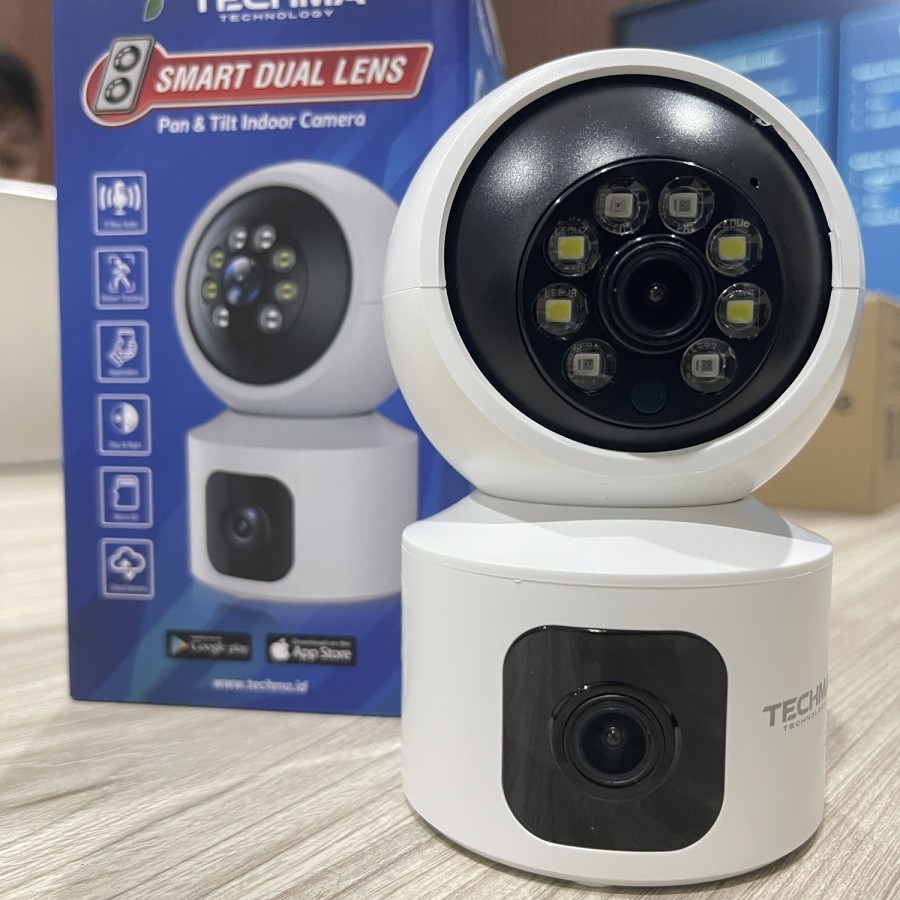 Jual TECHMA - Baby Camera Smart Dual Lens 1080 [Garansi Resmi] | Shopee ...