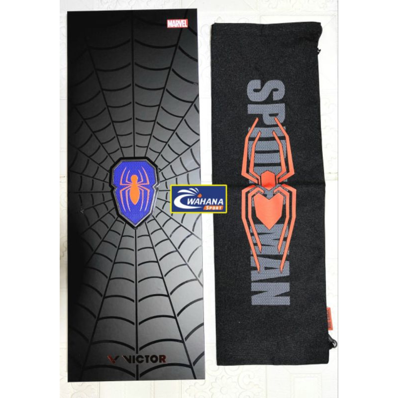 Jual Raket Badminton Victor Spiderman Limited Edition GB Box | Shopee ...
