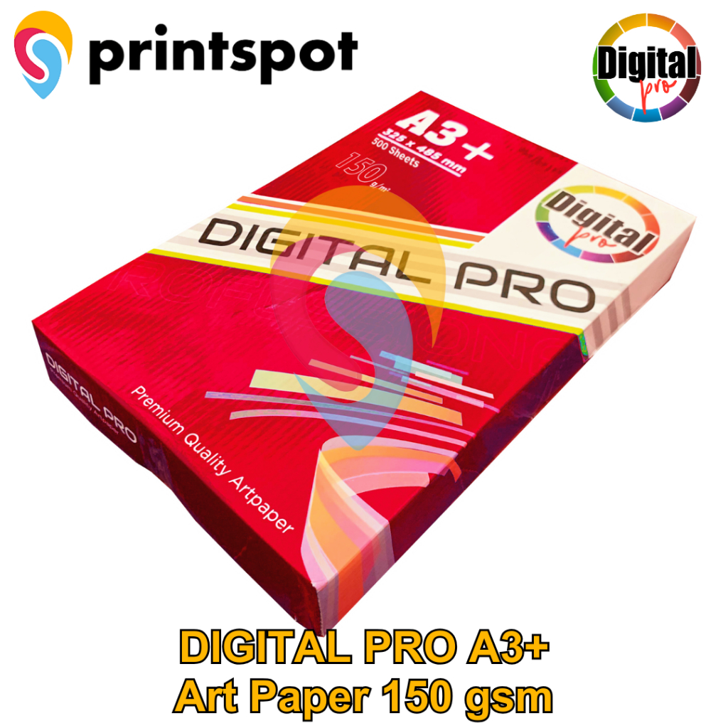 Jual Digital PRO Gloss Kertas Art Paper Carton 150 Gsm A3+ Digital ...
