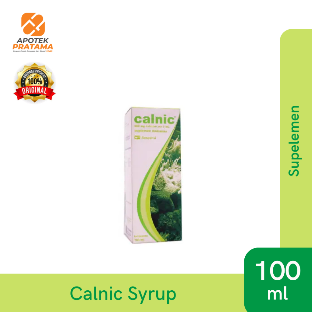 Jual CALNIC SYRUP 100ML | Shopee Indonesia