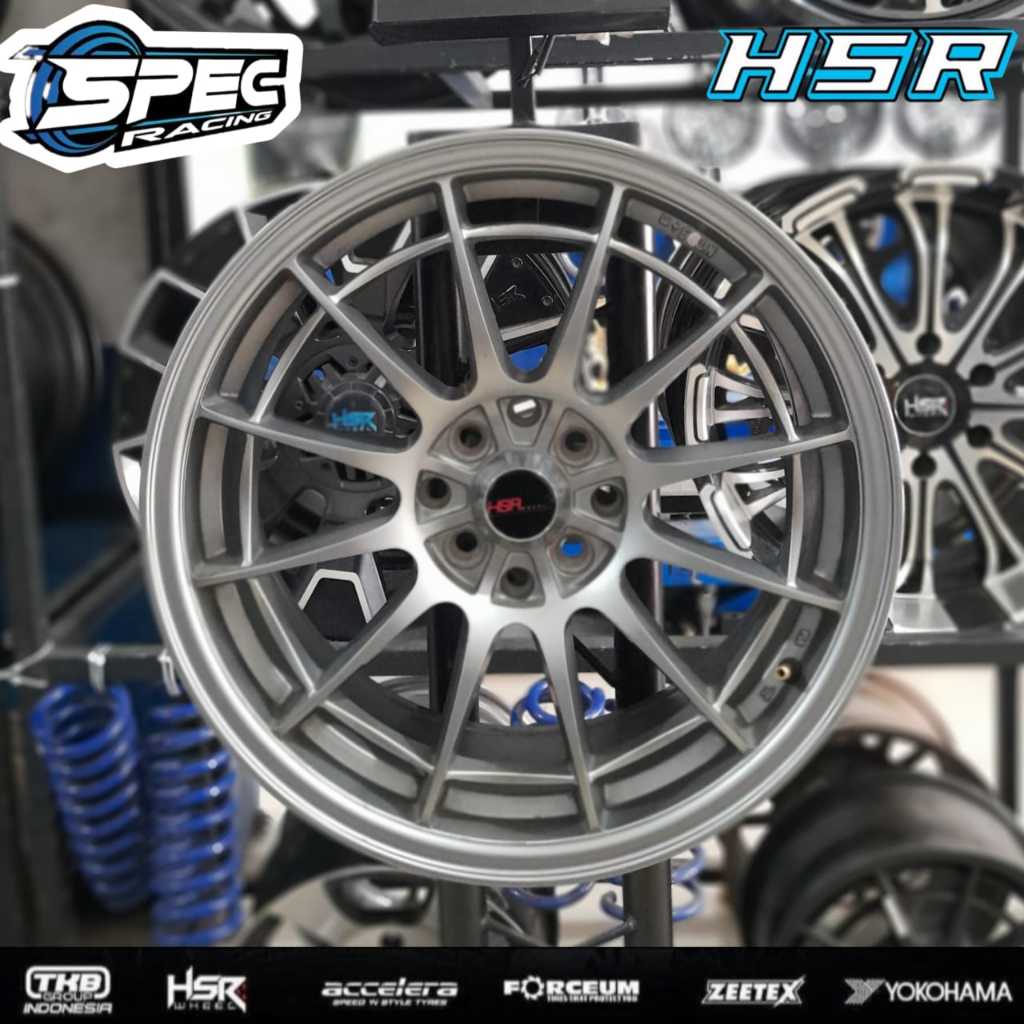 Jual Velg Mobil Racing Hsr Spider R17 Untuk Avega Panca Jazz Brio ...