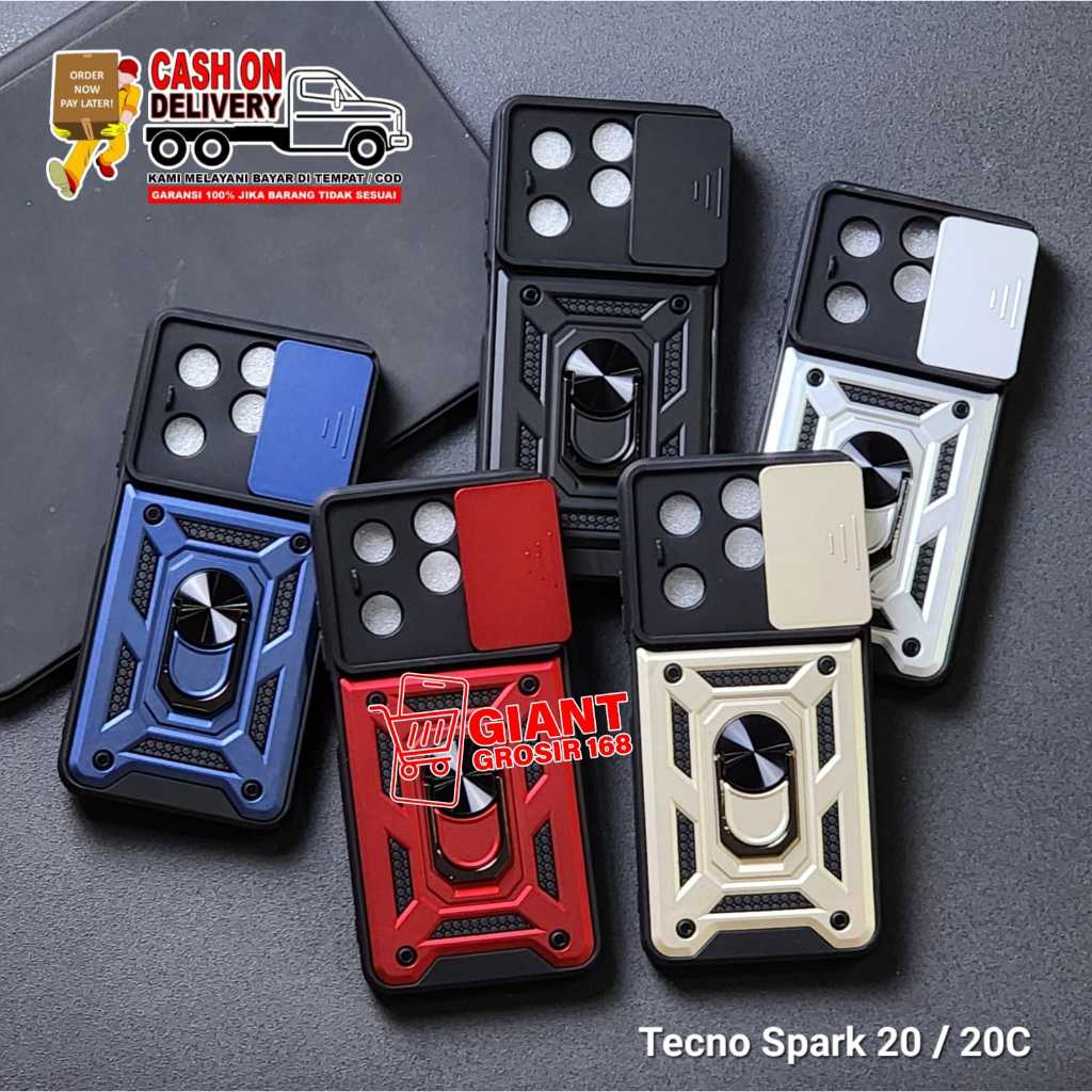 Jual Tecno Spark 20 Tecno Spark 20c Case Transformer Slide 2 In 1 Case Robot Tecno Spark 20