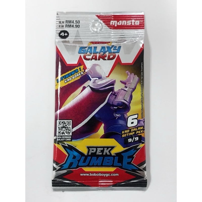 Jual Pek Rumble - BoBoiBoy Galaxy Card : Pek Rumble Kad Trading Card ...
