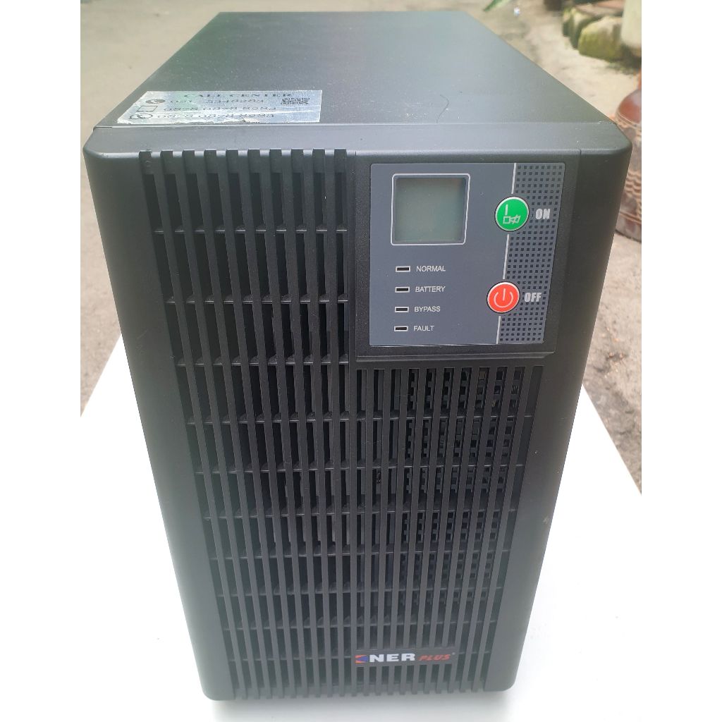 Jual UPS OnLine Pure Sine Wave ENER PLUS Model EP 1K ISO 1 Kva | Shopee ...