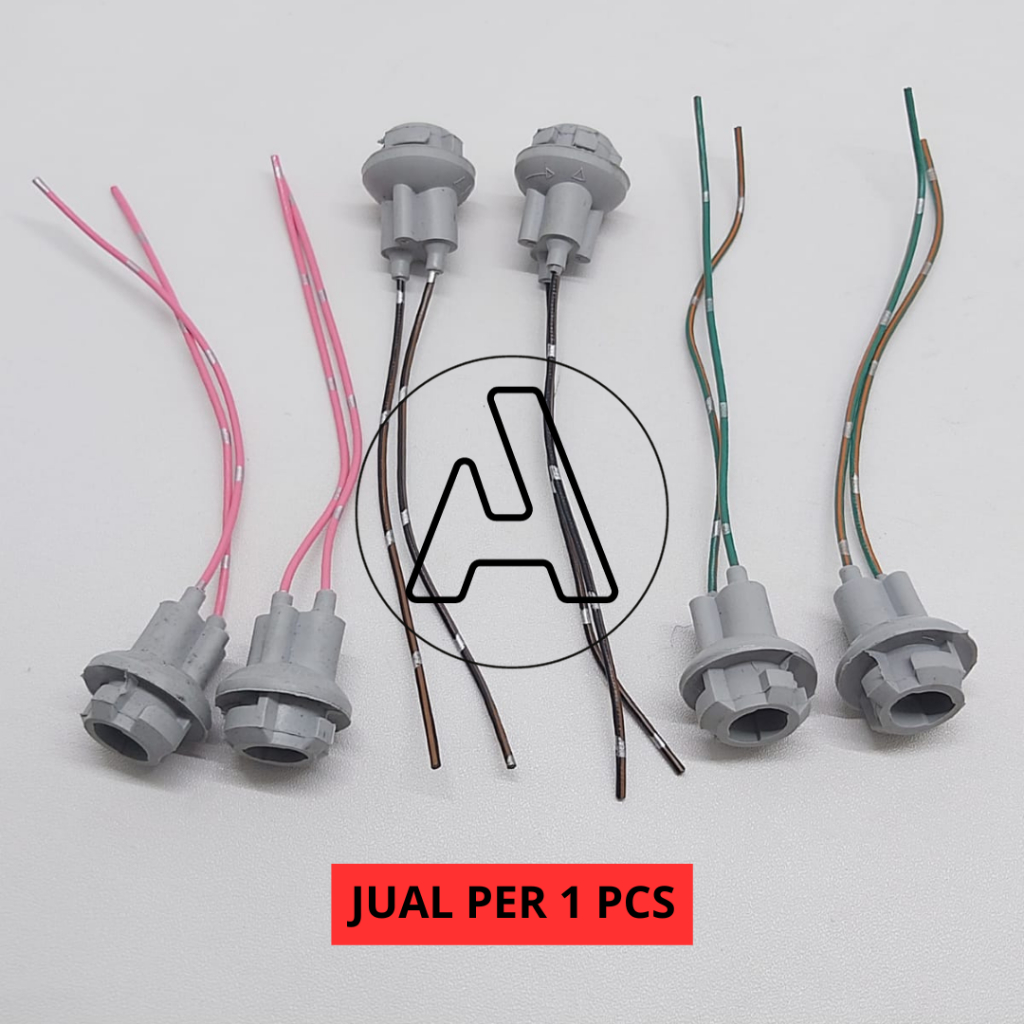 Jual Socket Lampu Sein T10 Kabel Bintik Fitting T10 Lampu senja ...
