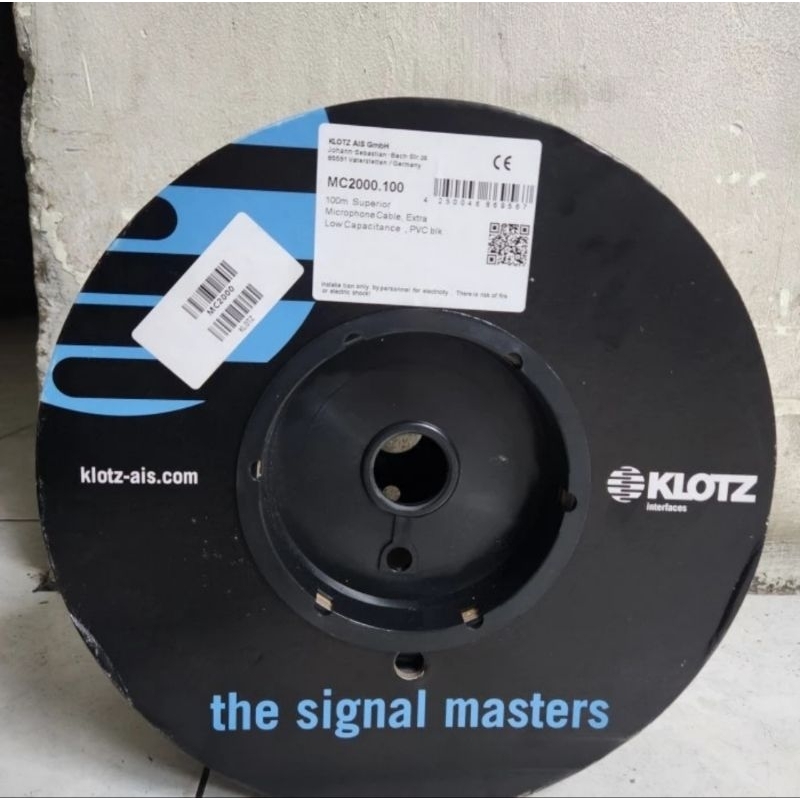 Jual KABEL AUDIO KLOTZ MC 2000 MC2000 TEMBAGA MURNI BISA DISOLDER KABEL AUDIO | Shopee Indonesia