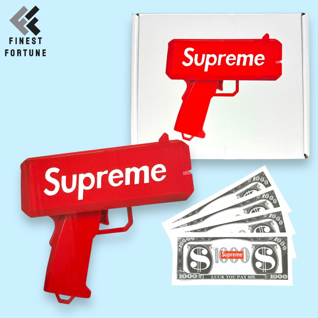 Jual MONEY GUN SUPREME MONEY SHOOTING GUN MACHINE | Shopee Indonesia