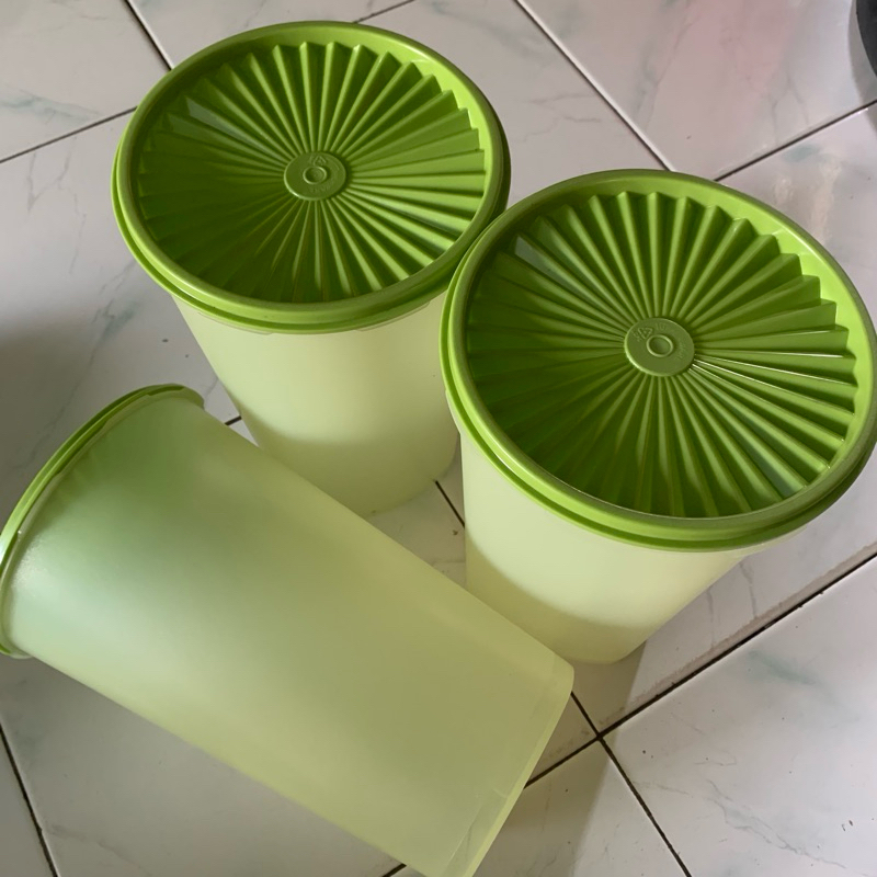 Jual Snack keeper hijau jadul (1) tupperware | Shopee Indonesia