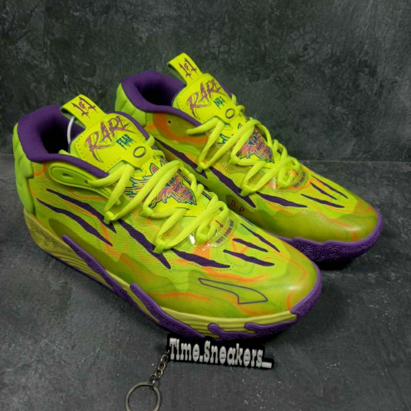 Jual PUMA LAMELO MB03 YELLOW PURPLE | Shopee Indonesia