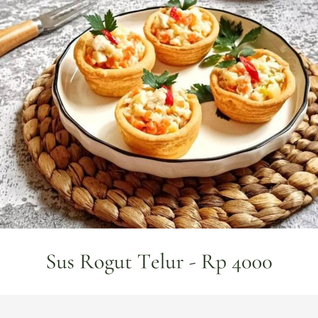Jual CANA SUS ROGUT TELUR JAJAN PASAR KUEH KUE PASAR SNACK FOOD SNACK ...