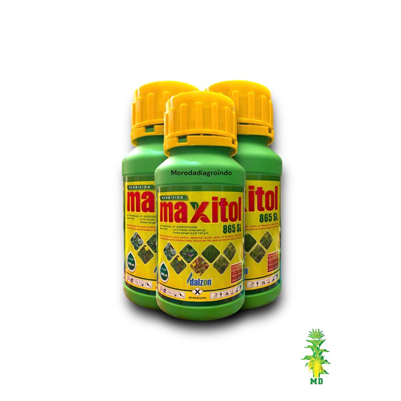 Jual Herbisida sistemik MAXITOL 865SL 200ML mengendalikan gulma berdaun ...