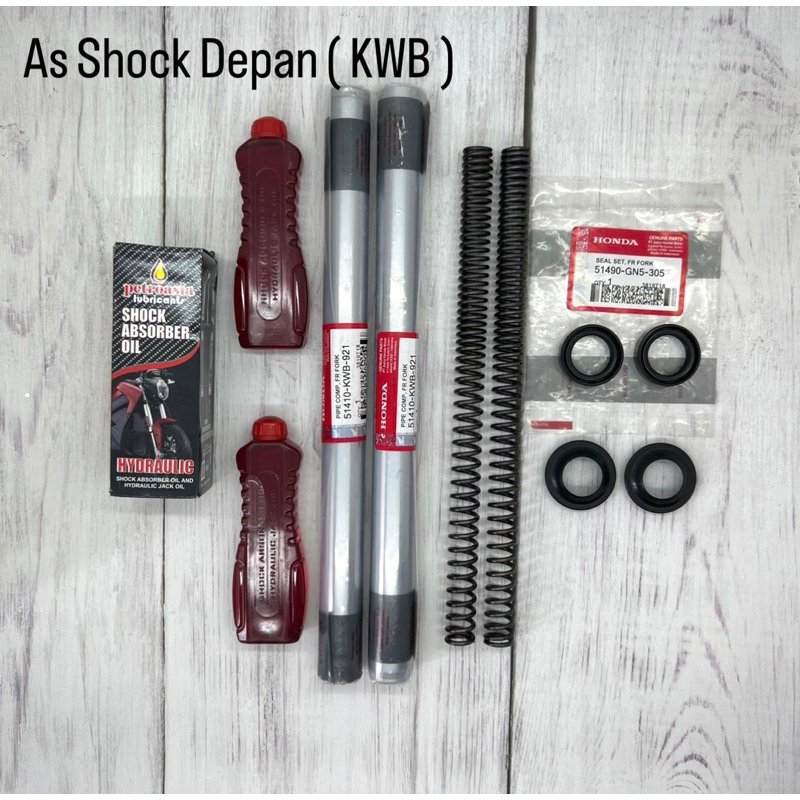 Jual As Shock Depan KWB Honda Blade ,blade 110 , Blade Lama , Revo ...