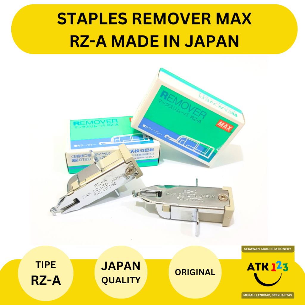 Jual MAX Remover / Staples Remover / Pencabut Staples Merk Max RZ-A ...