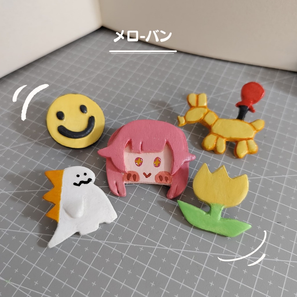 Jual Emu Otori || clay pin handmade - anime fanmerch [Baca Deskripsi ...