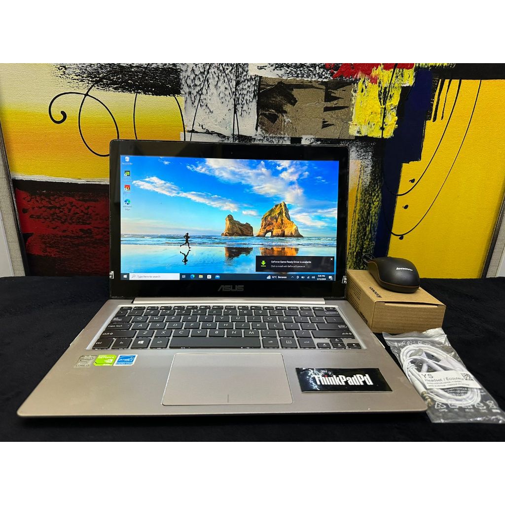 Jual Laptop Gaming Asus Zenbook UX303 Core i7 5500U Touch 3K Nvidia ...