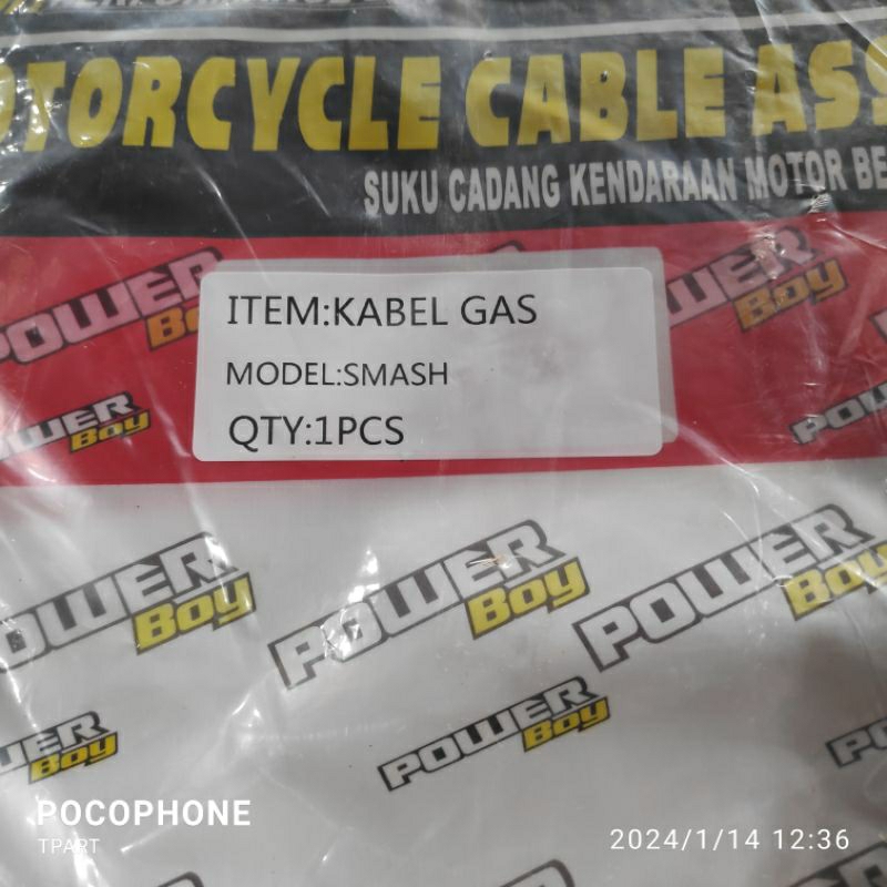 Jual kabel gas smash | Shopee Indonesia