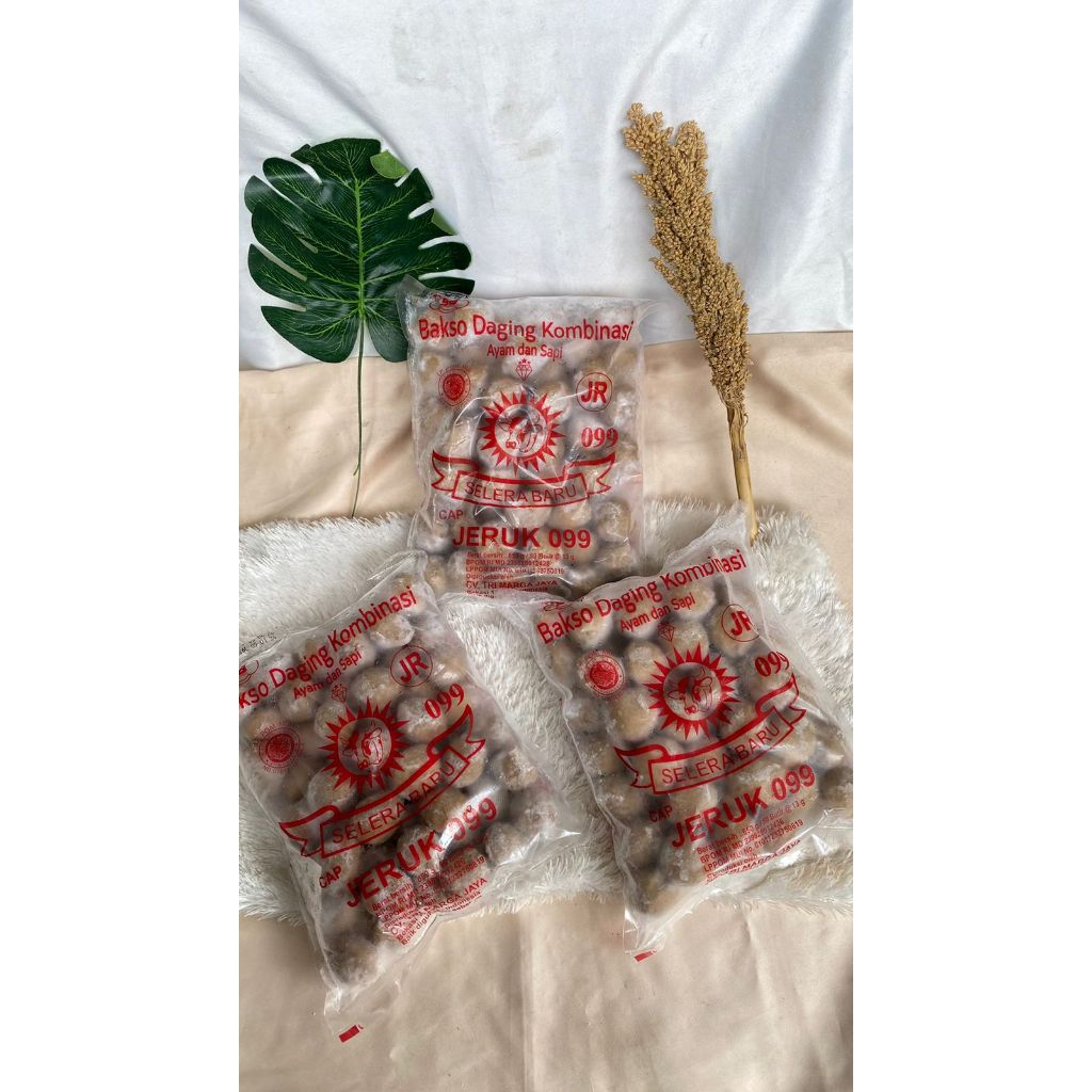 Jual Bakso Daging Kombinasi ( jeruk 099 ) | Shopee Indonesia