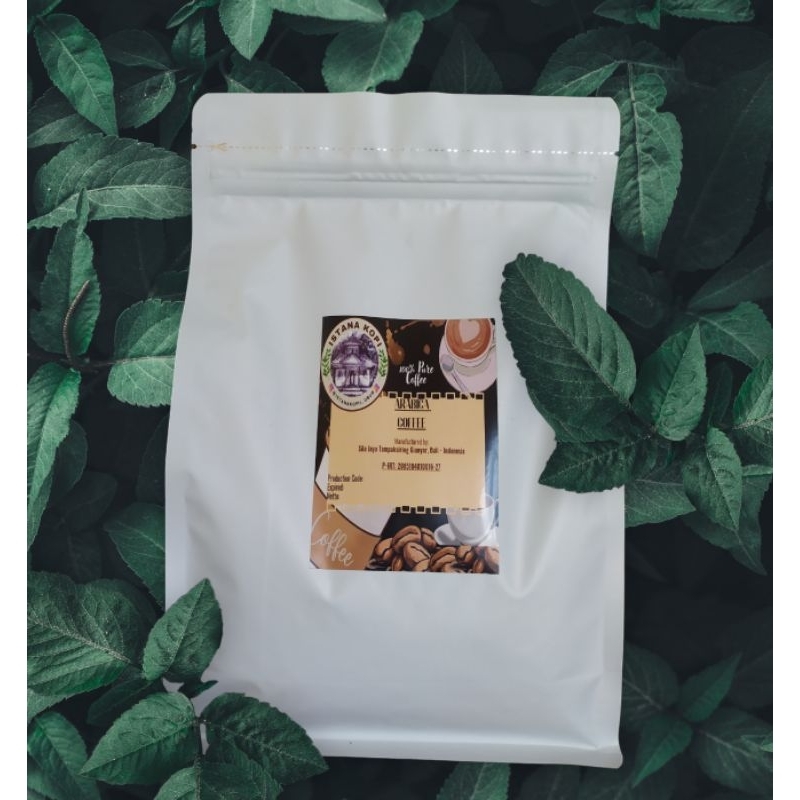 Jual Kopi House Blend Arabica Kintamani Bali 500 gram biji kopi roasted ...