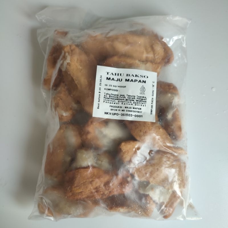 Jual Maju mapan tahu bakso isi 23 biji bakso urat 50 pcs dan siomay isi ...