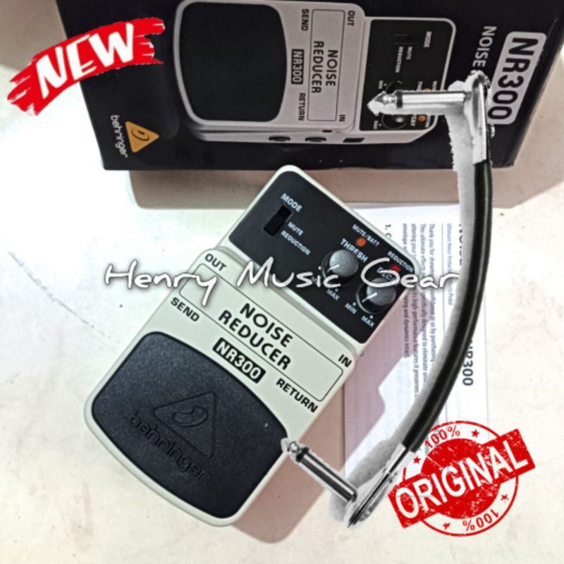 Jual Behringer NR300 Noise Reducer Efek Gitar Noise Gate BARU | Shopee ...