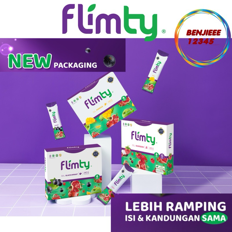 Jual Flimty Fiber 1 box blackcurrant raspberry Mango mangga box ...