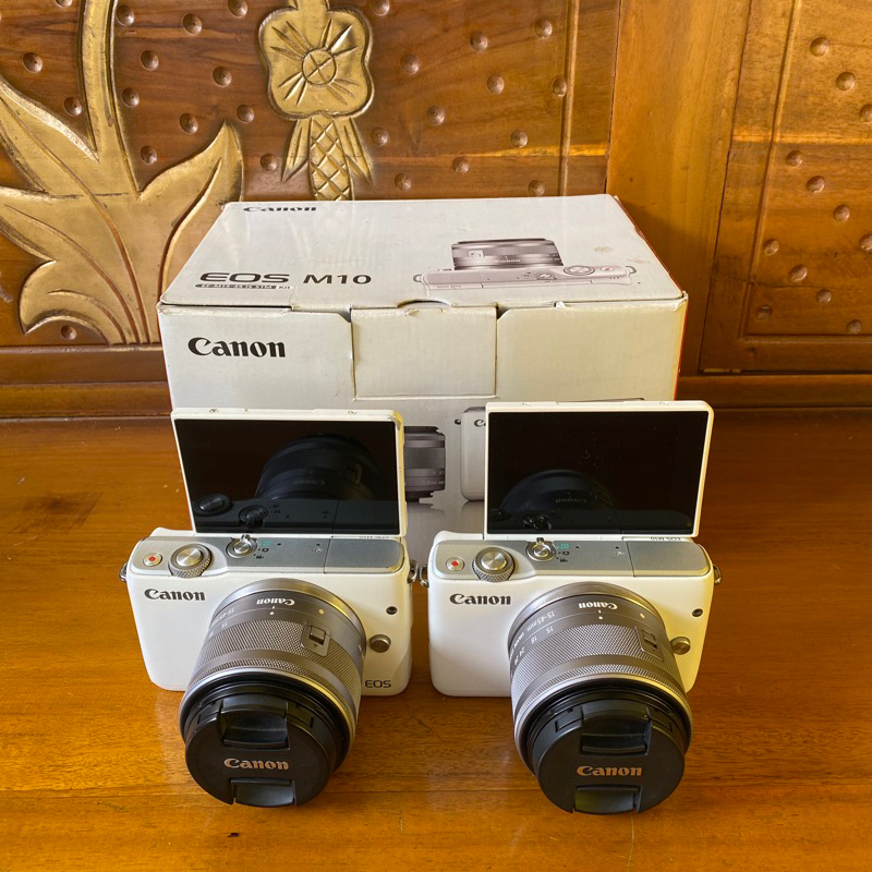 Jual Canon Mirolles M10 Kit 15-45mm Original+Memori [Wifi] Murah ...