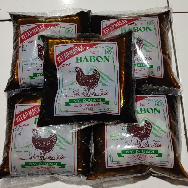 Jual Kecap Cap Babon Ny. Djuari 500 gram | Shopee Indonesia