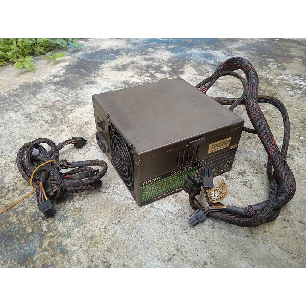 Jual PSU Antec Neo Power 500w semi modular kondisi kejang | Shopee ...