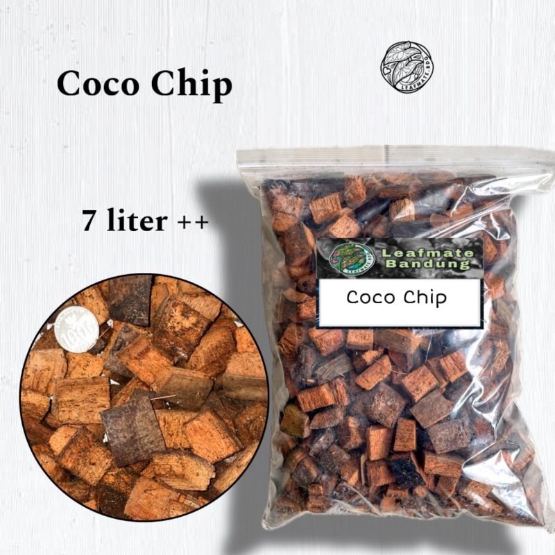 Jual Cocochip Coco Chip - 7 Liter Kemasan 5kg Media Tanam Alas Reptil ...